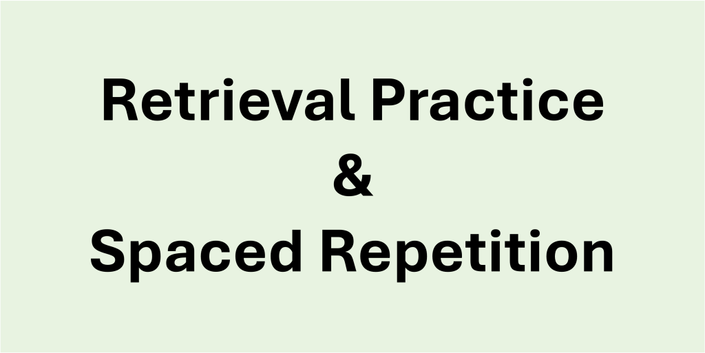 Husk læringen bedre - Retrieval Practice og Spaced Repetition - Laerning.dk